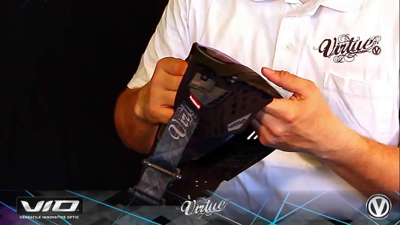 Virtue VIO Goggle Facemask & Double Strap Customization - YouTube