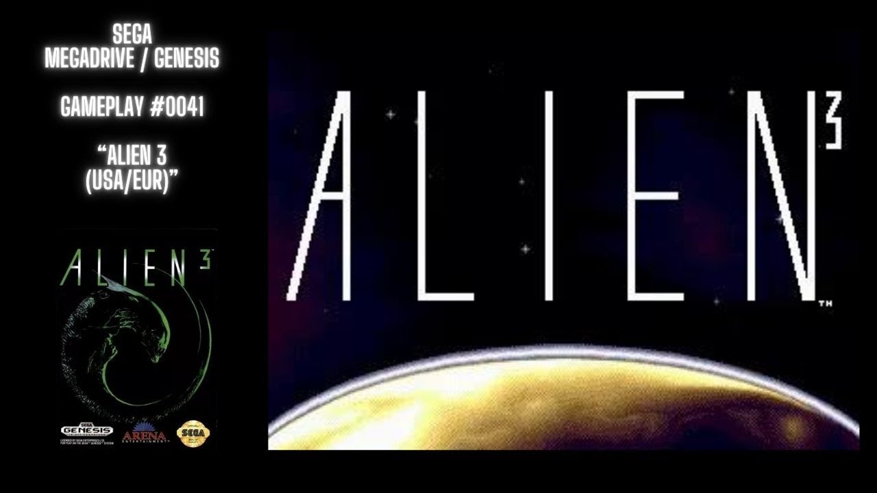 Alien 3 (US/EUR) (Megadrive / Genesis / Gameplay #0041) - YouTube