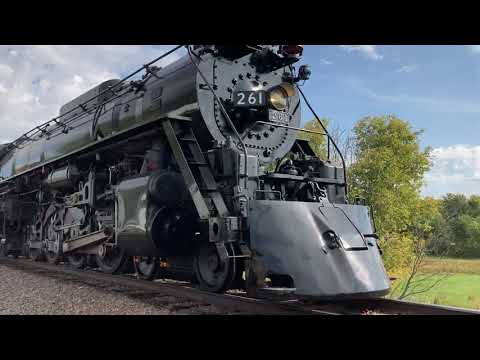 Milwaukee Road 261 Steam Train - October 2022 Weekend - YouTube