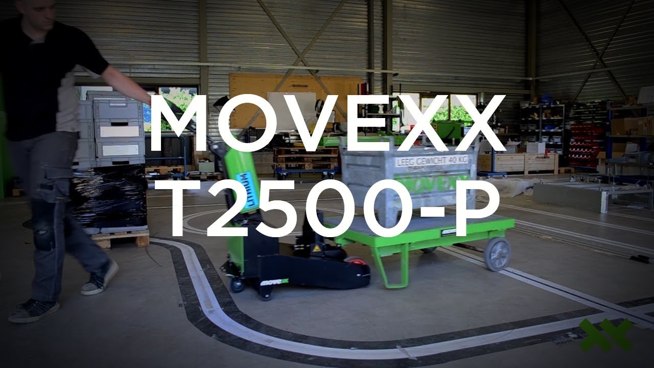 Move heavy loads easily with the Movexx T2500-P - YouTube