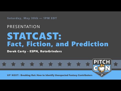 Statcast: Fact, Fiction, and Prediction w/ Derek Carty (PitchCon 2020)