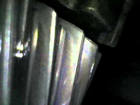 Borescope View of Al4 Gearbox - YouTube