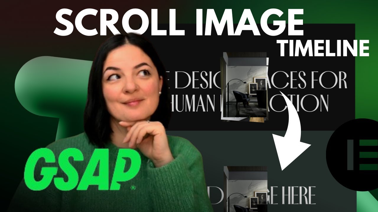 Scroll Image Timeline To Sections Elementor Wordpress Tutorial Flex Container Youtube