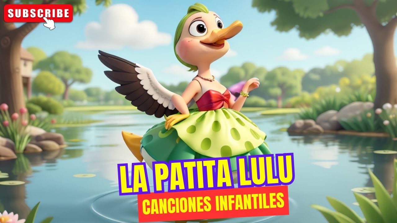 🦆🎶 La Patita Lulú: Canción INFANTIL para Bailar con Alegría 🌾🌟 # ...
