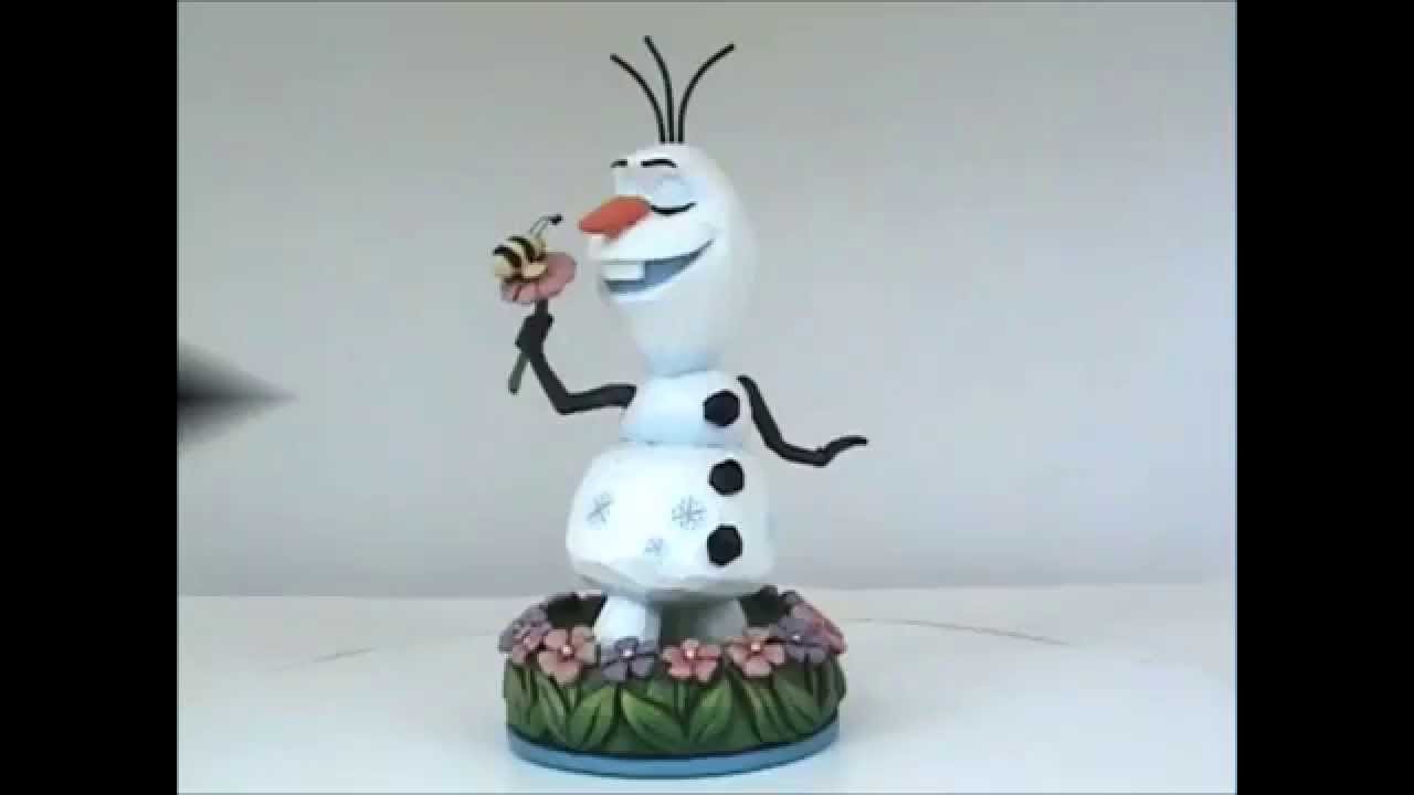 Disney Traditions Disney Frozen Olaf Snowman Figurine 'Dreaming of ...