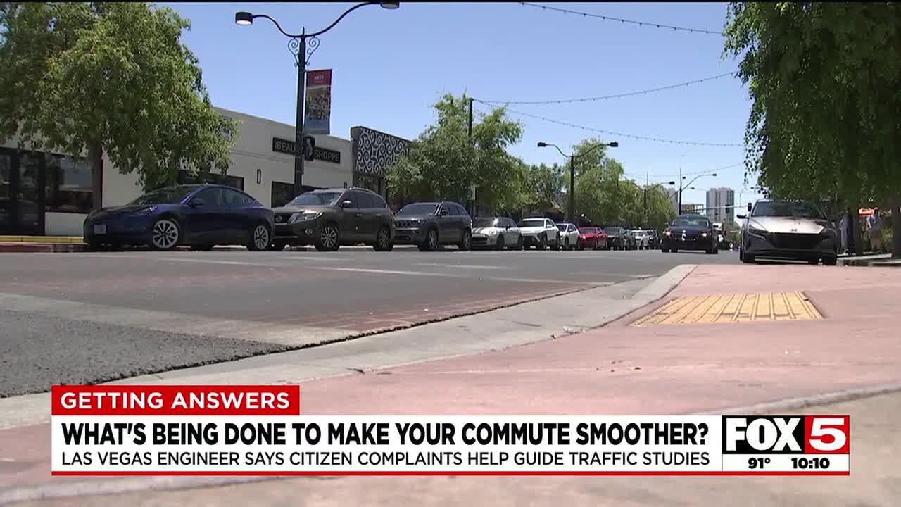 How to report a traffic problem-area in Las Vegas that you want studied ...