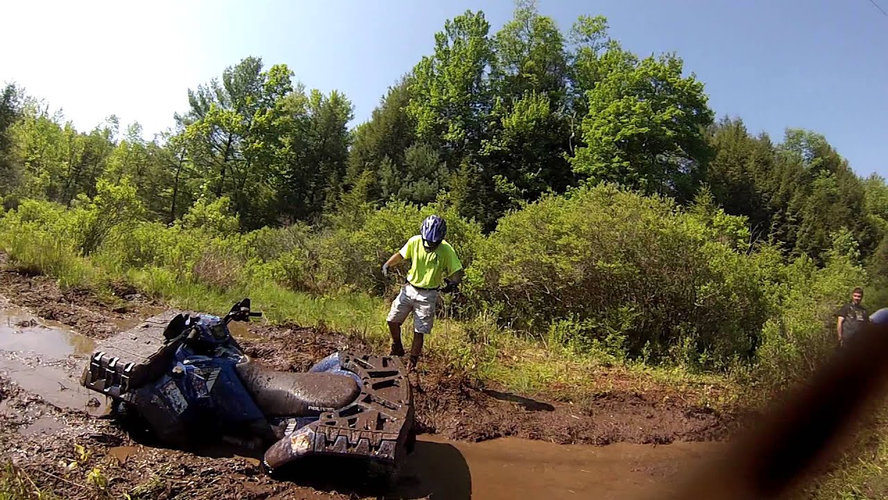 xmr 1000 Bad Mud..Polaris Xp 850 and Can am 800 stuck 6.1.13. Pt.1 ...