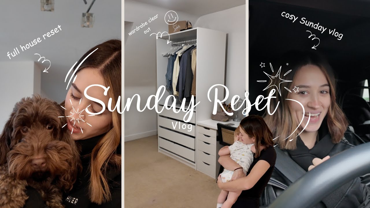 sunday reset vlog poppy mead - YouTube
