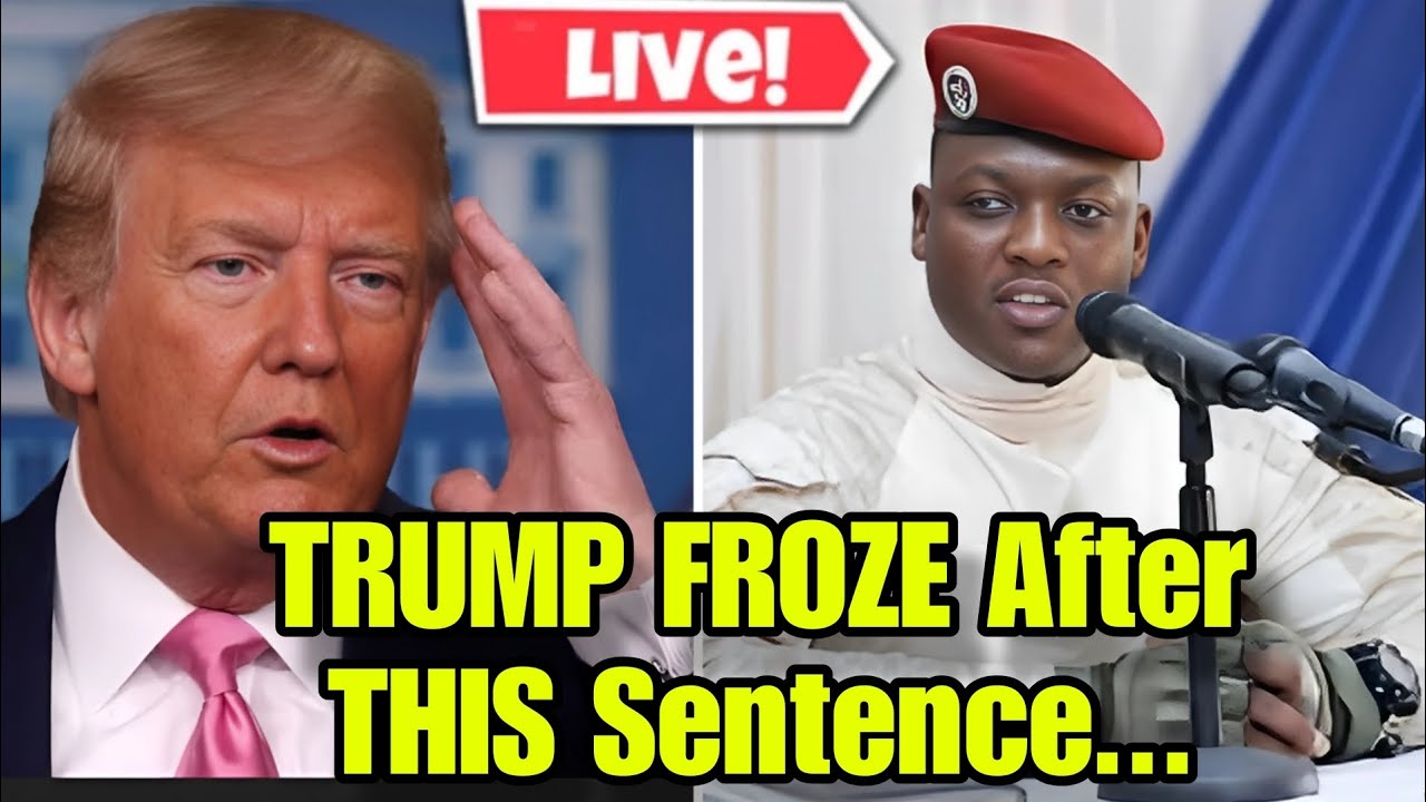 Donald Trump Goes Silent After Ibrahim Traoré Shares One Sentence That ...