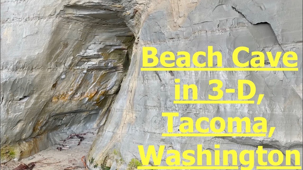 Beach Cave, Owen Beach area, Point Defiance Park, Tacoma, WA - YouTube