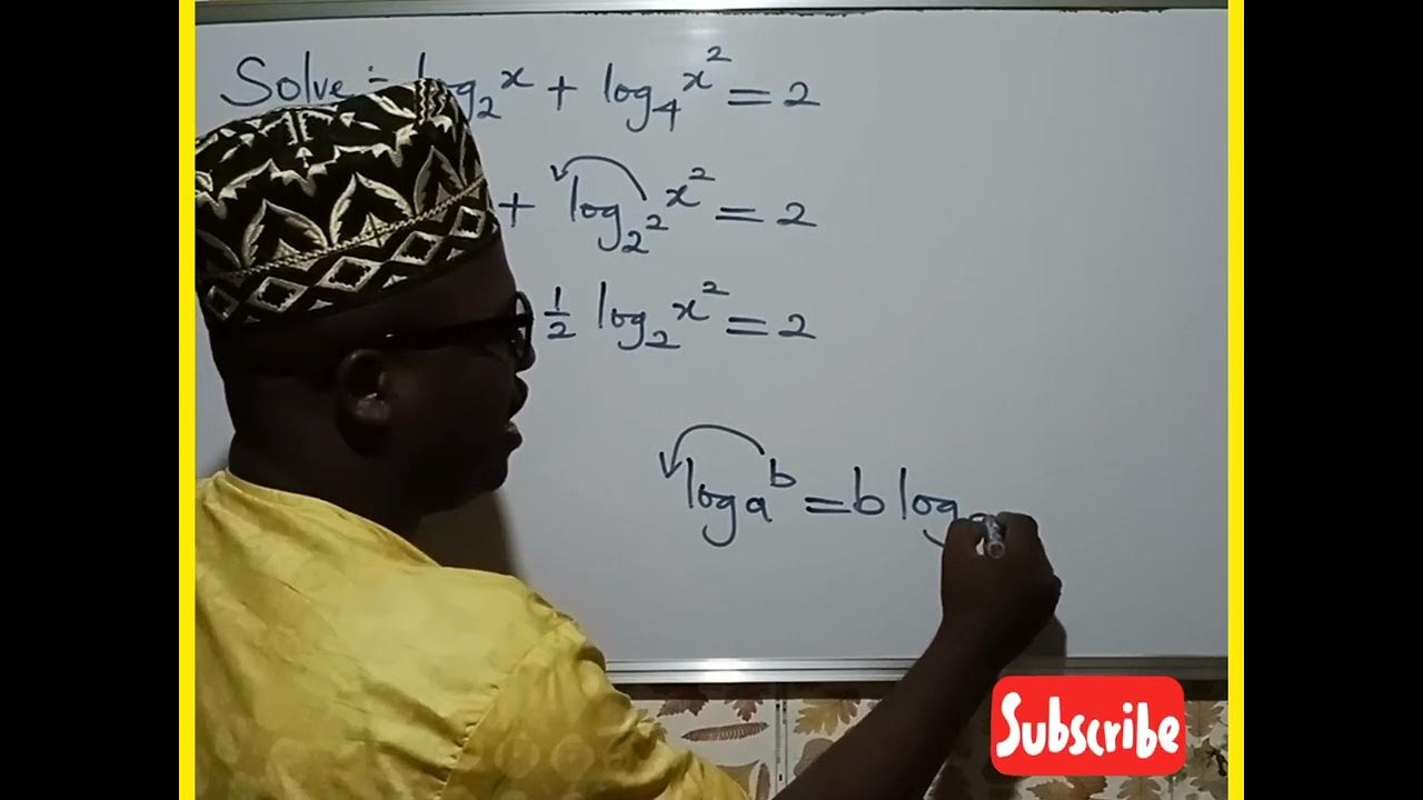 Solving Logarithm with different Base - YouTube