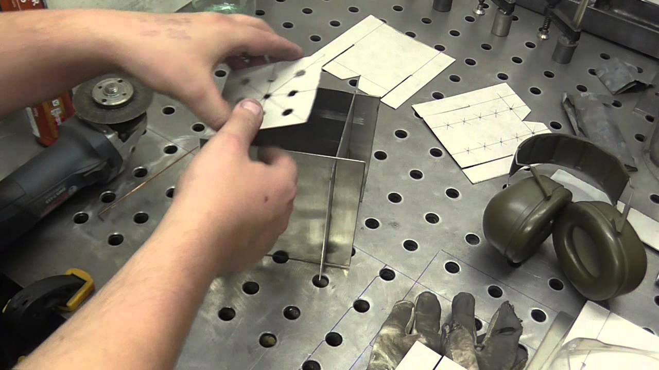 Firebox Stove Build - YouTube