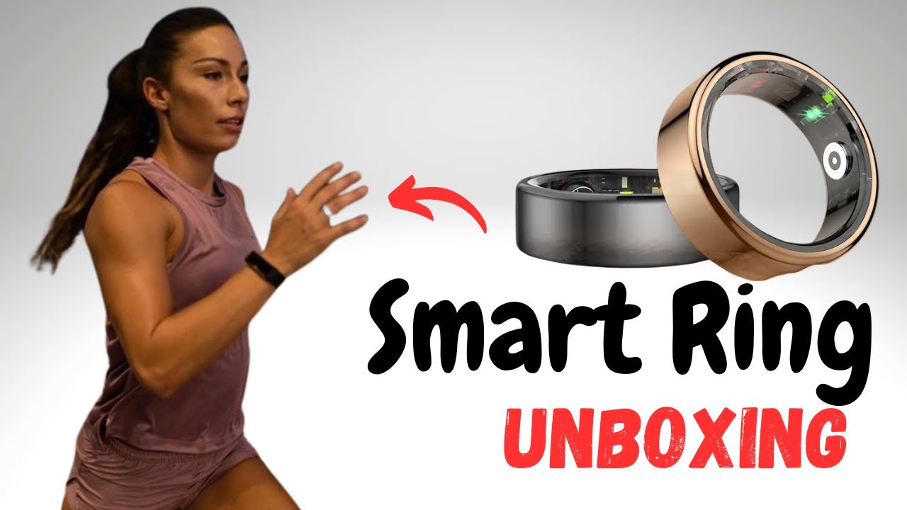Smart Ring Monitors Health Heart Rate Sleep | Sync iOS and Android App ...