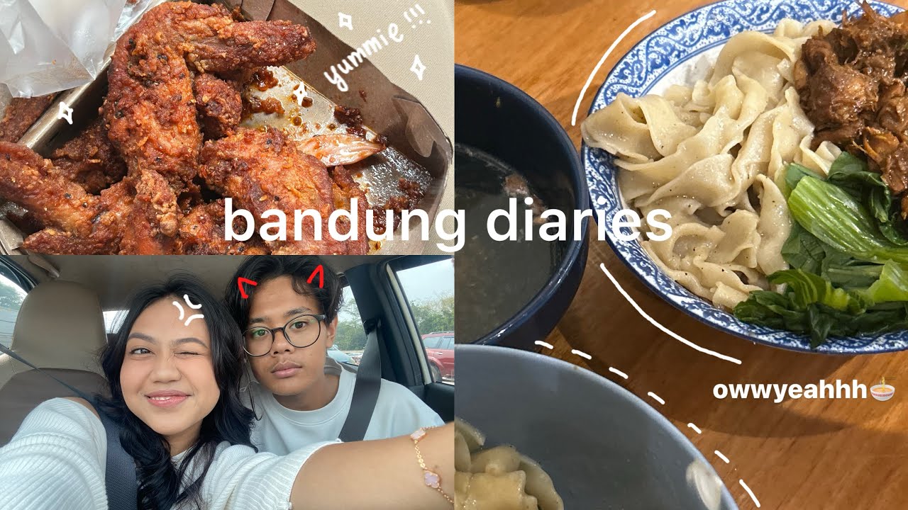 DATE VLOG🍜🤍: WHAT HAPPENED IN BANDUNG?,bandung vlogs, roadtrip?, eating ...