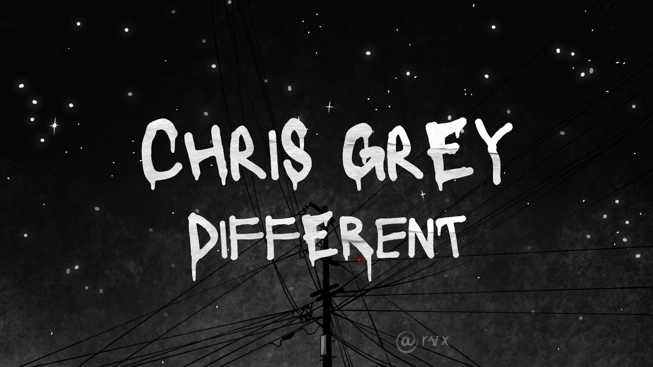 Different - Chris Grey (Slowed + Reverb)(Lyrics) - YouTube