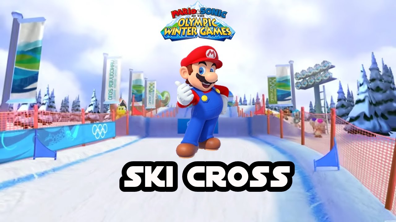 Mario & Sonic At The Vancouver 2010 Olympic Winter Games Ski Cross # 6 ...