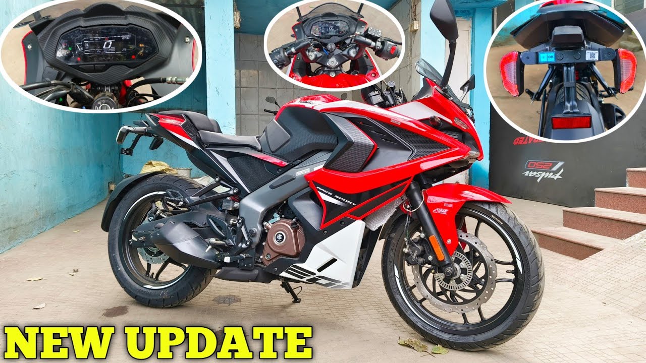 2025 Bajaj Pulsar RS 200 Bs6 E20 Big Updates Detail Review | On Road ...