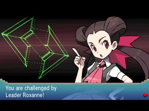 [Pokémon Rising Ruby]: Leader Roxanne - YouTube