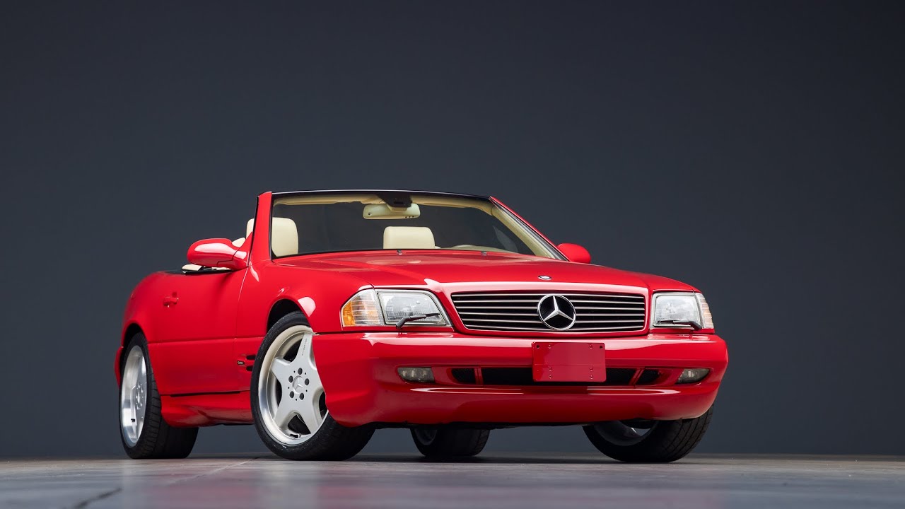 Mercedes SL500 Walkaround and Top Operation - YouTube