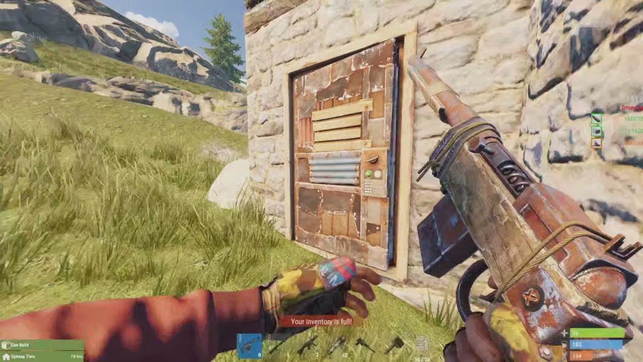 13 Minutes Of Rust Console Pvp Youtube