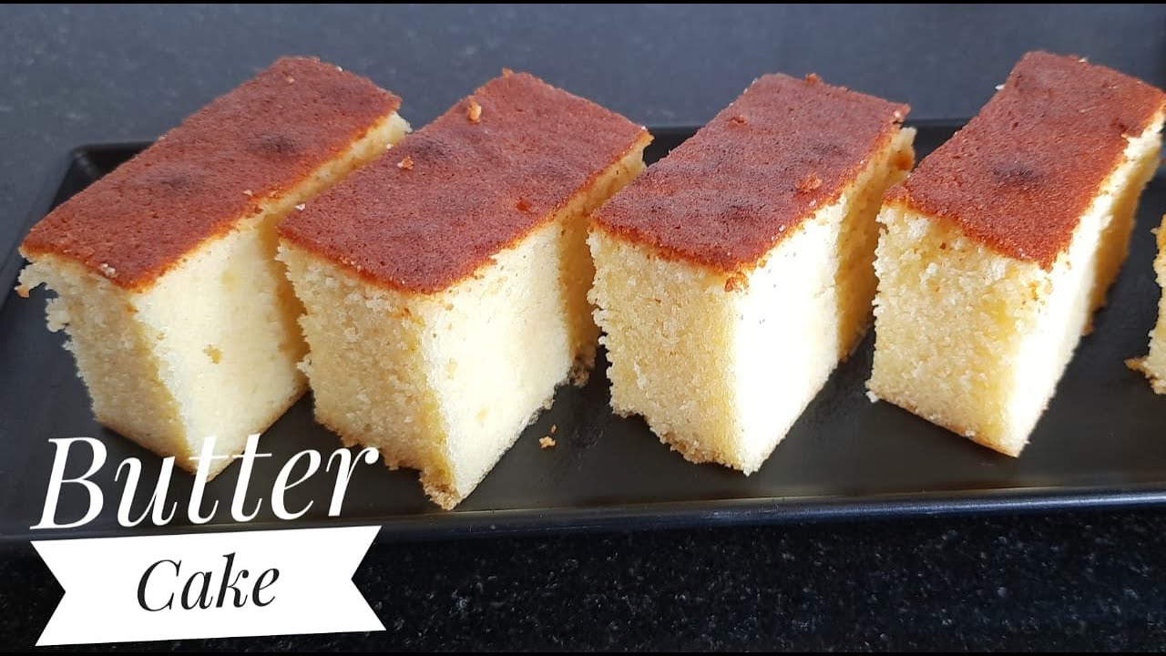 Super soft and moist butter cake | How To Bake Soft Butter Cake - YouTube