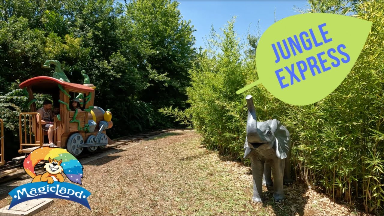 Jungle Express [MagicLand] OnRide & OffRide 4K - YouTube