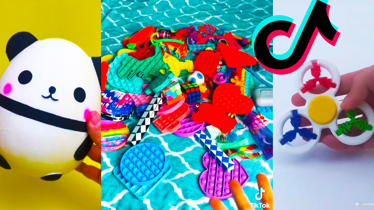 Trading Fidgets DIY Fidget Toys TikTok Compilation 12 - YouTube