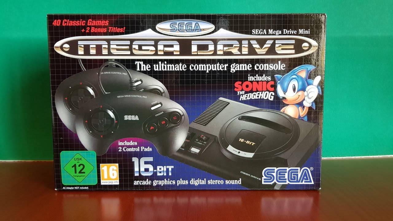 Sega Mega Drive Mini Unboxing - YouTube