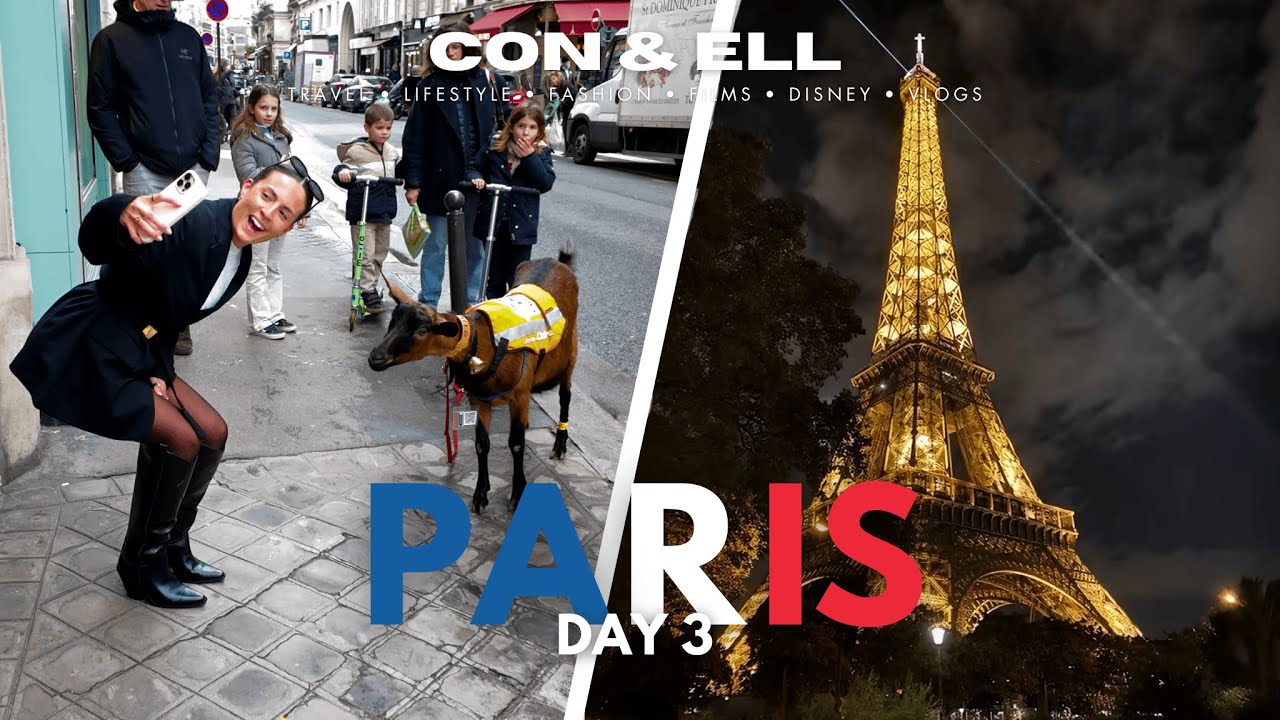 Our LAST DAY in Paris… and we found a GOAT in the streets!? | Day 3 ...