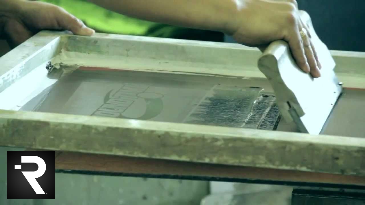 We Are Screen Printers, Ode to Screen Printing - YouTube