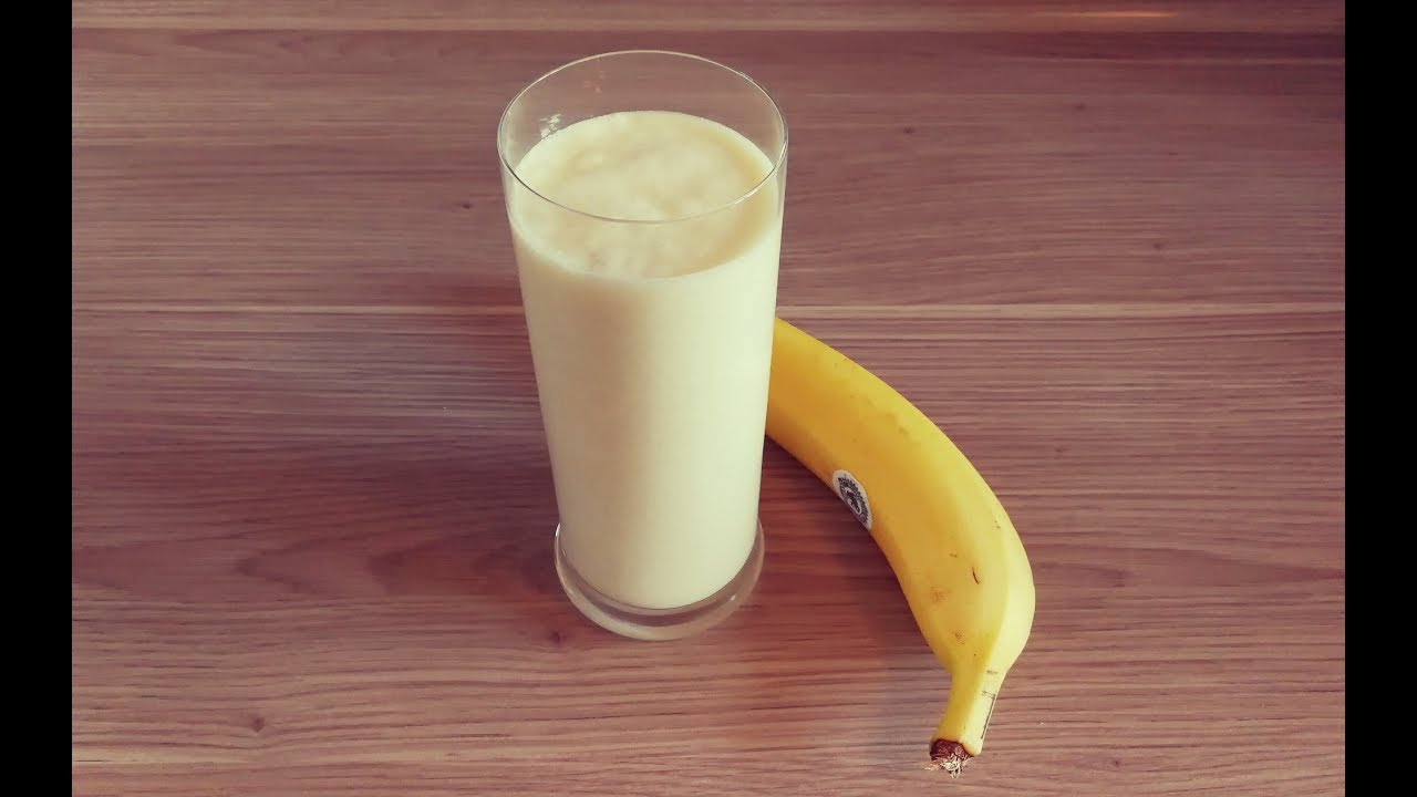 Bananen - Shake | Bananen Smoothie - YouTube