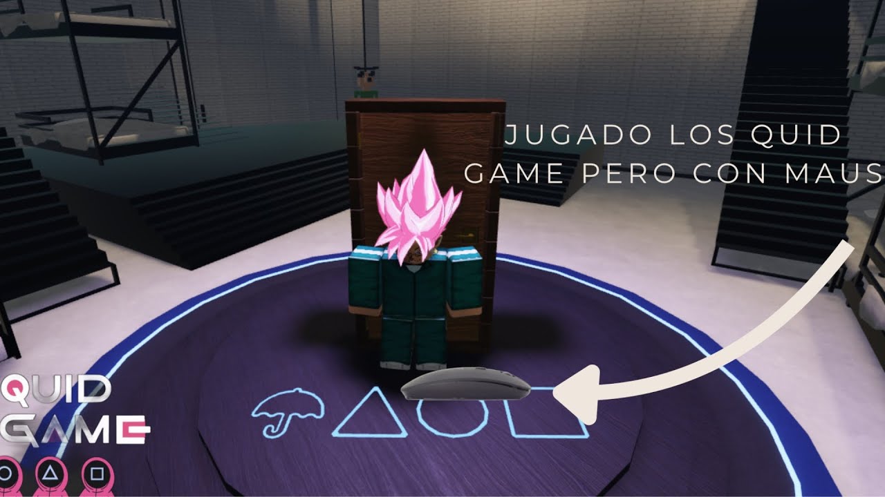 Jugando los Squid Games, solamente con un Mouse - YouTube