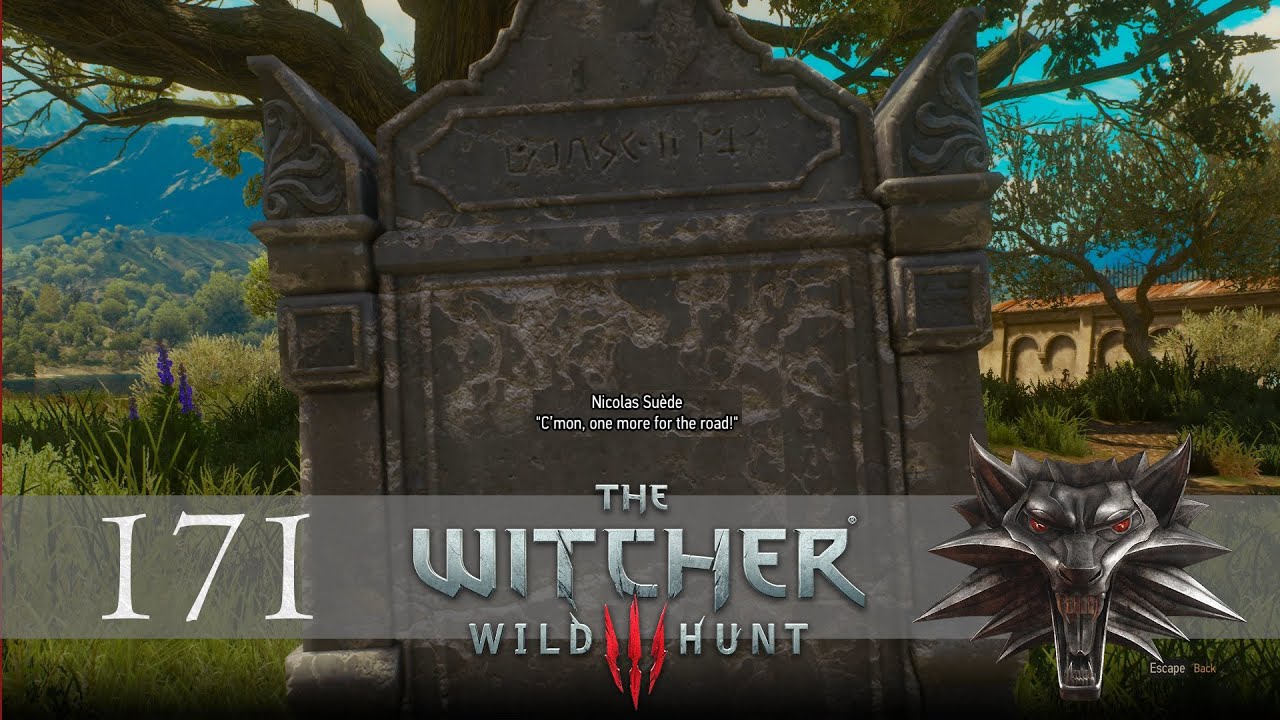 The Witcher 3: Blood and Wine [DLC] - EP171 - The Orlèmurs Cemetery ...