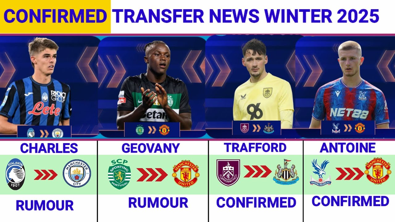 🚨TODAY UPDATED ALL FEBRUARY LATEST CONFIRMED TRANSFER NEWS AND RUMOURS ...