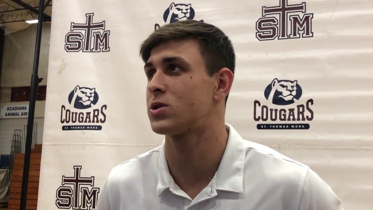 St. Thomas More star Jack Bech discusses LSU signing - YouTube
