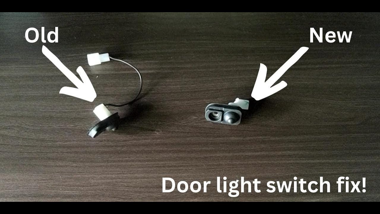 Door light switch replacement! - YouTube