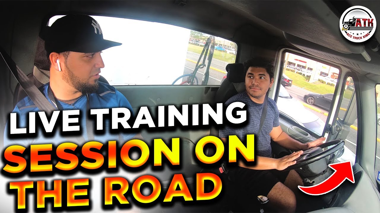 Live Training Session on the Road | Be Ready for the Road Test | Truck ...