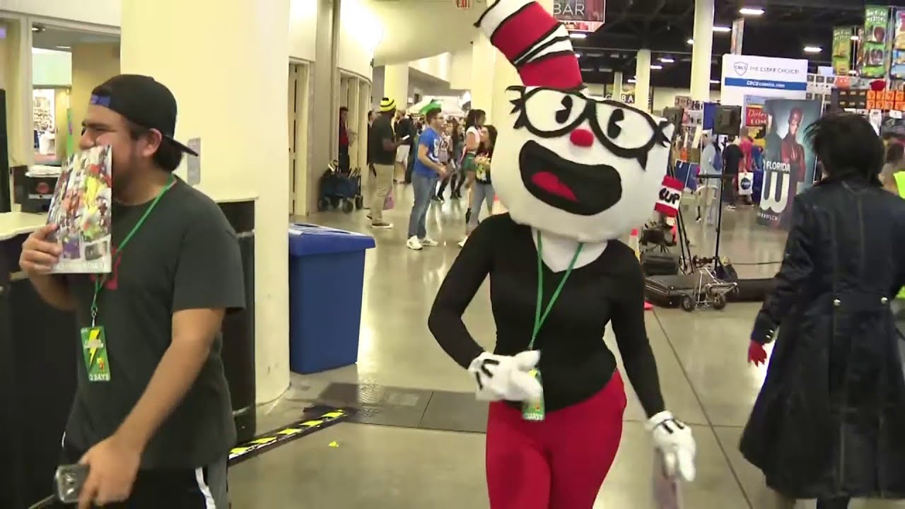 Superheroes, comic book characters gather for Florida Supercon - YouTube