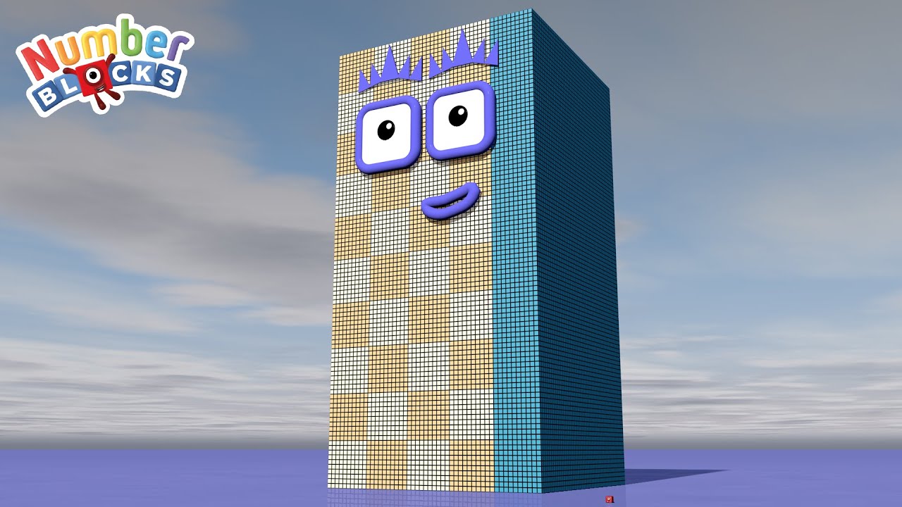 Looking for Numberblocks Cube BIGGEST 50x50x100 is Numberblokcs 250.000 ...