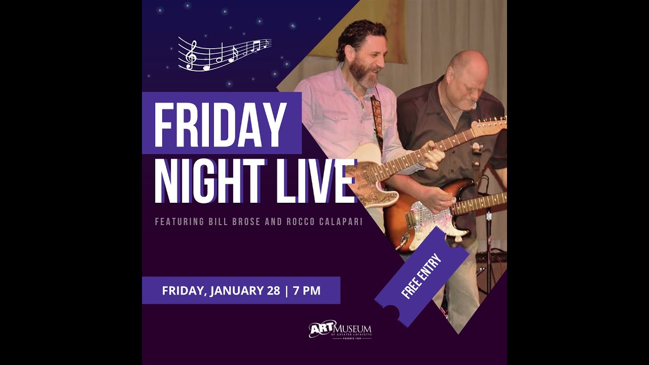 Friday Night Live featuring Bill Brose and Rocco Calapari - YouTube