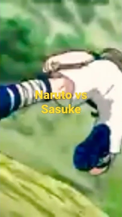 Naruto vs Sasuke no vale do fim - YouTube