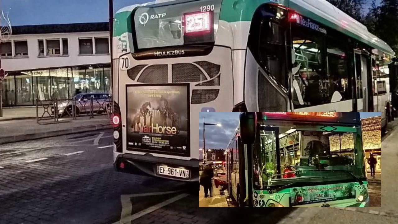 Lignes de bus RATP 147 et 251 (photos de : RaTp 93) - YouTube