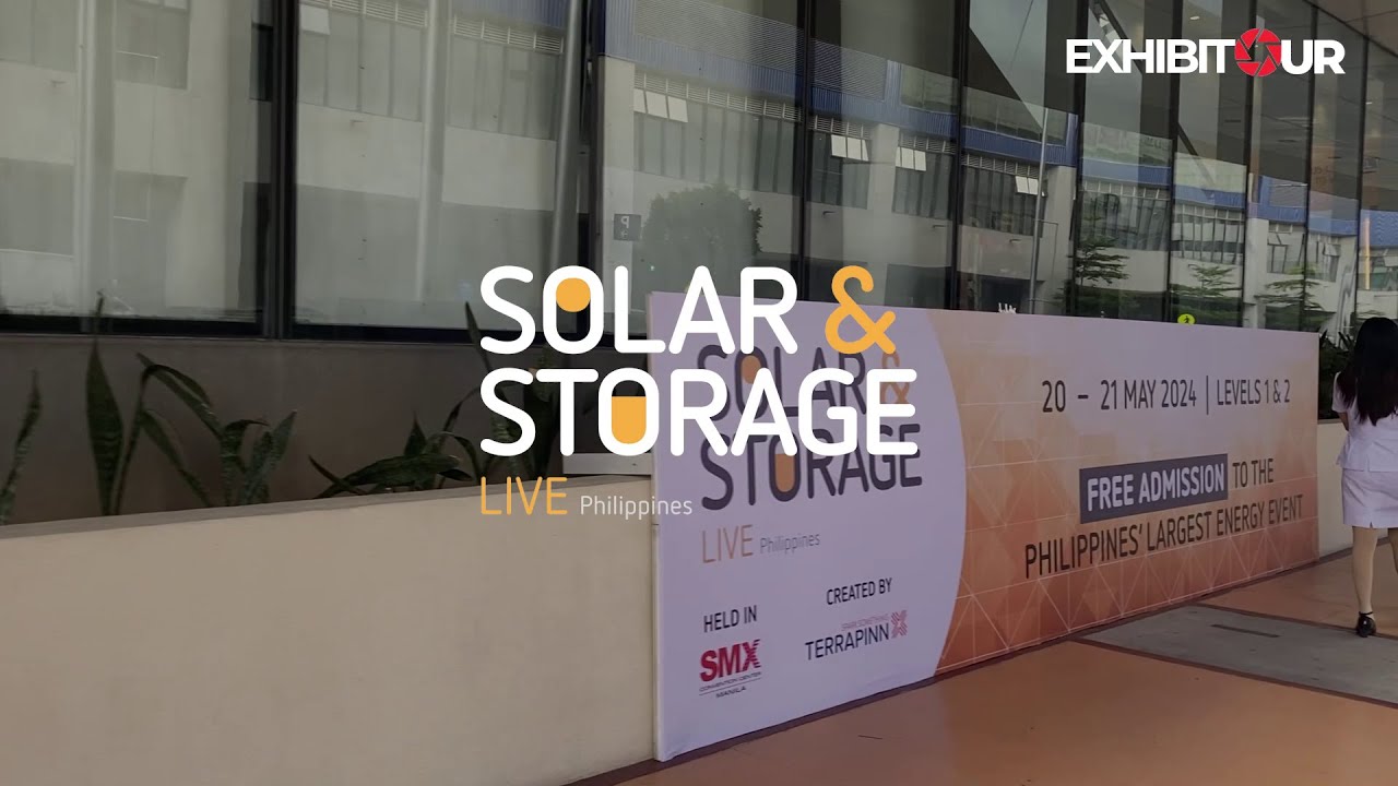 SOLAR & STORAGE LIVE PHILIPPINES 2024 WALK TOUR | SMX MANILA - YouTube