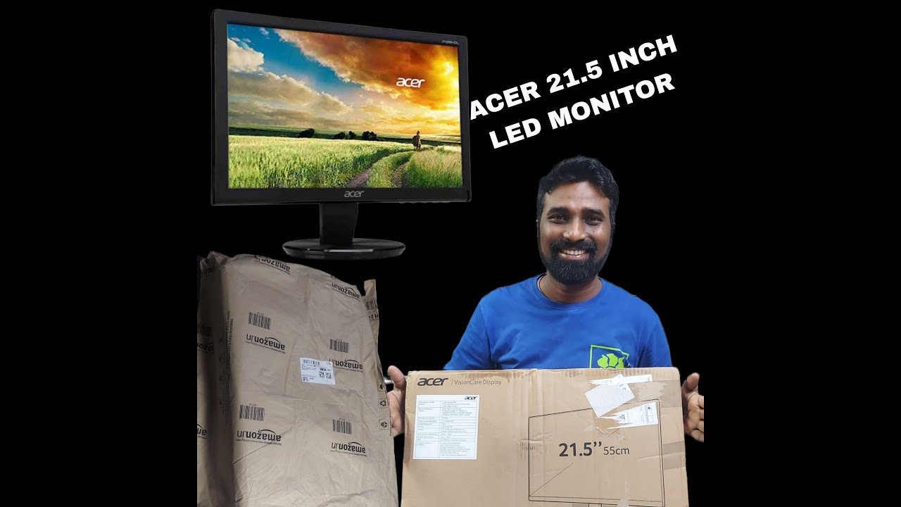 Unboxing Acer Led Monitor 2023 - YouTube