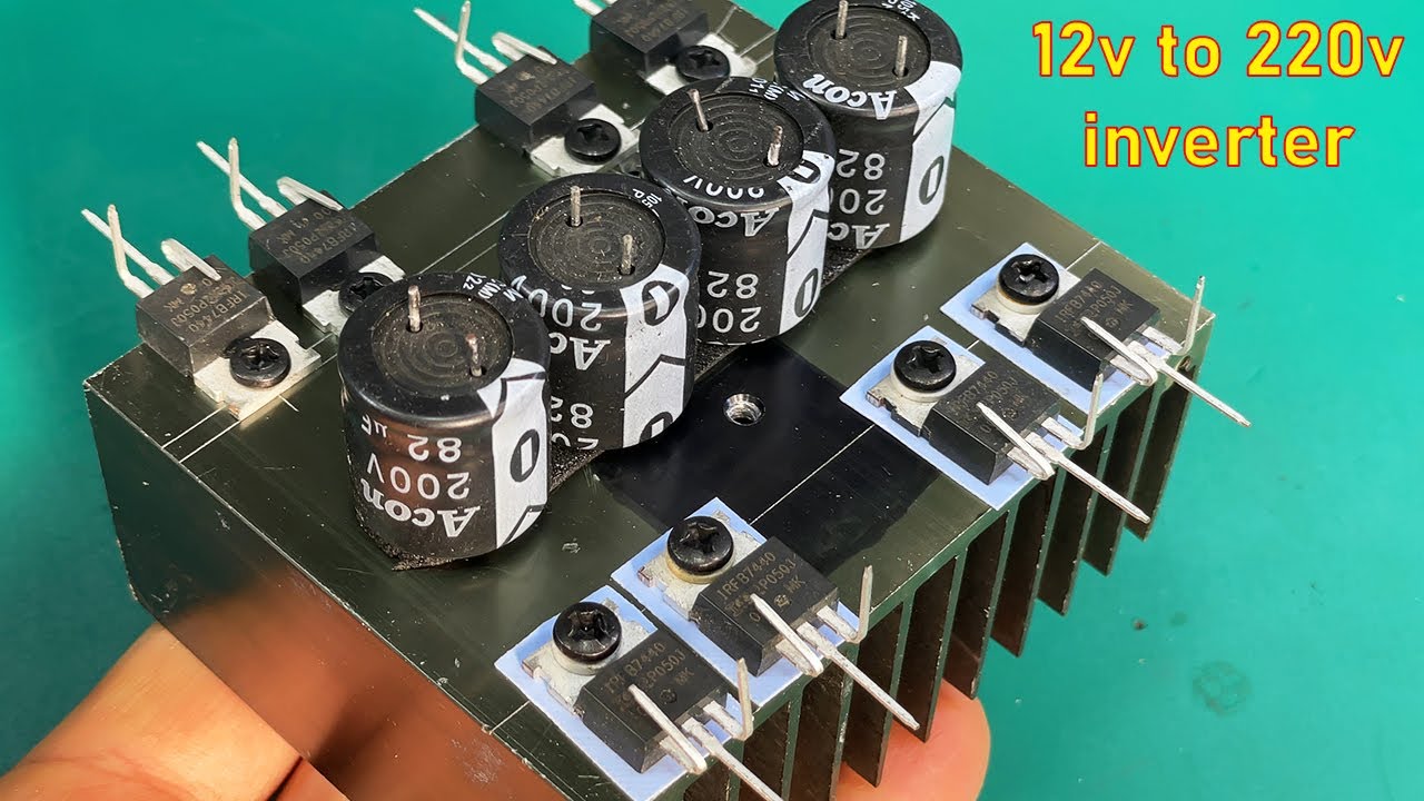 inverter, powerful 12v, Creative prodigy #193 - YouTube