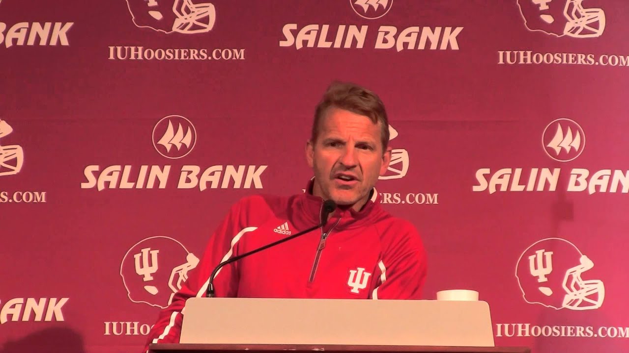 Brian Knorr discusses IU's upcoming game vs. No. 1 Ohio State - YouTube