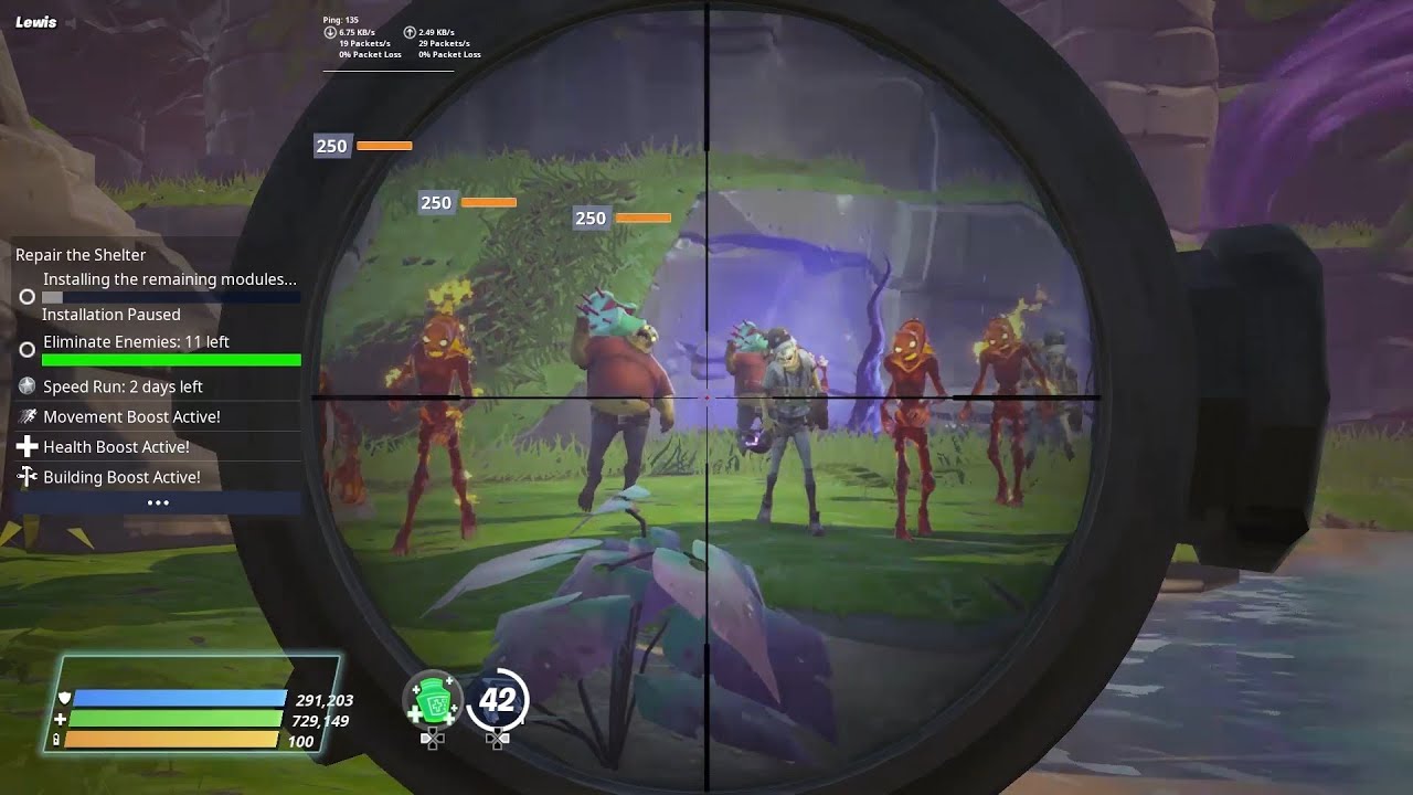 Fortnite Save The World Birthday Celebration Sploding Husks - YouTube