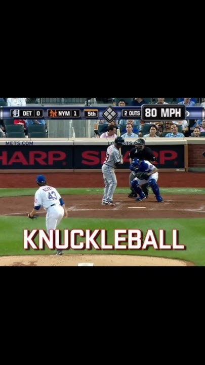 RA Dickey throwing a knuckleball 80 mph #mlb #pitching #park #baseballfield - YouTube