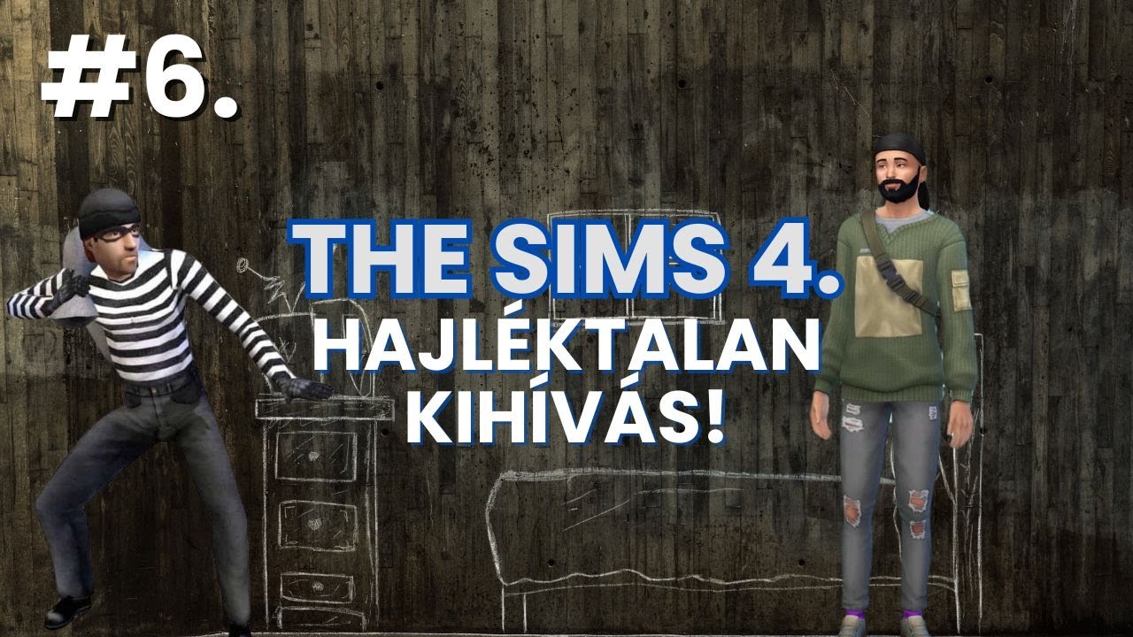 Hajléktalan kihívás #06. I The Sims 4. (Magyar) - YouTube