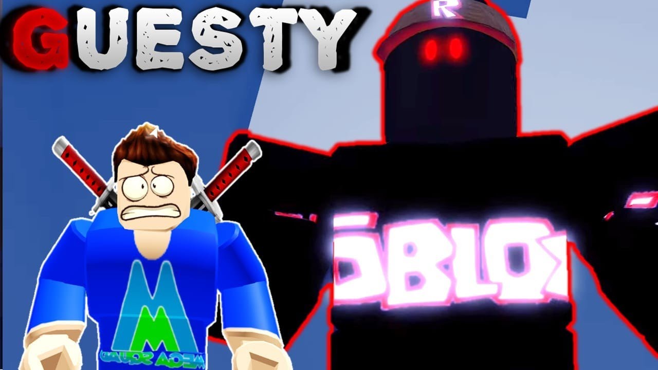 I'm in the Game! Playing Roblox Guesty as my Youtuber Skin! Mega Squad ...